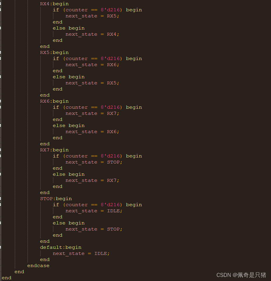UART_FSM中RX端实现_rxfsm-CSDN博客