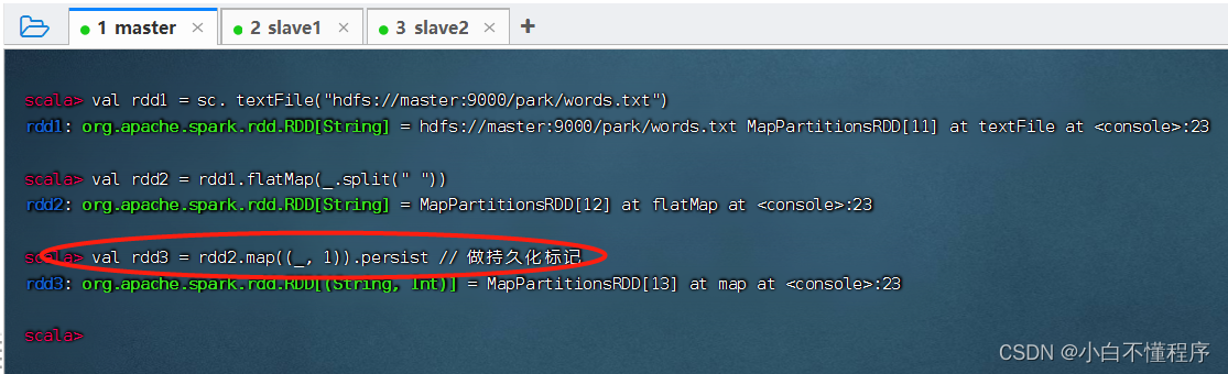 大数据实时处理 3.5 RDD持久化机制-CSDN博客