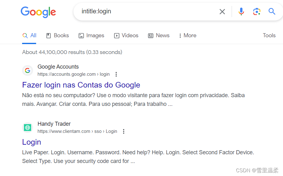 Google hacking语法在渗透过程中的作用_google hacking在渗透测试中的作用-CSDN博客