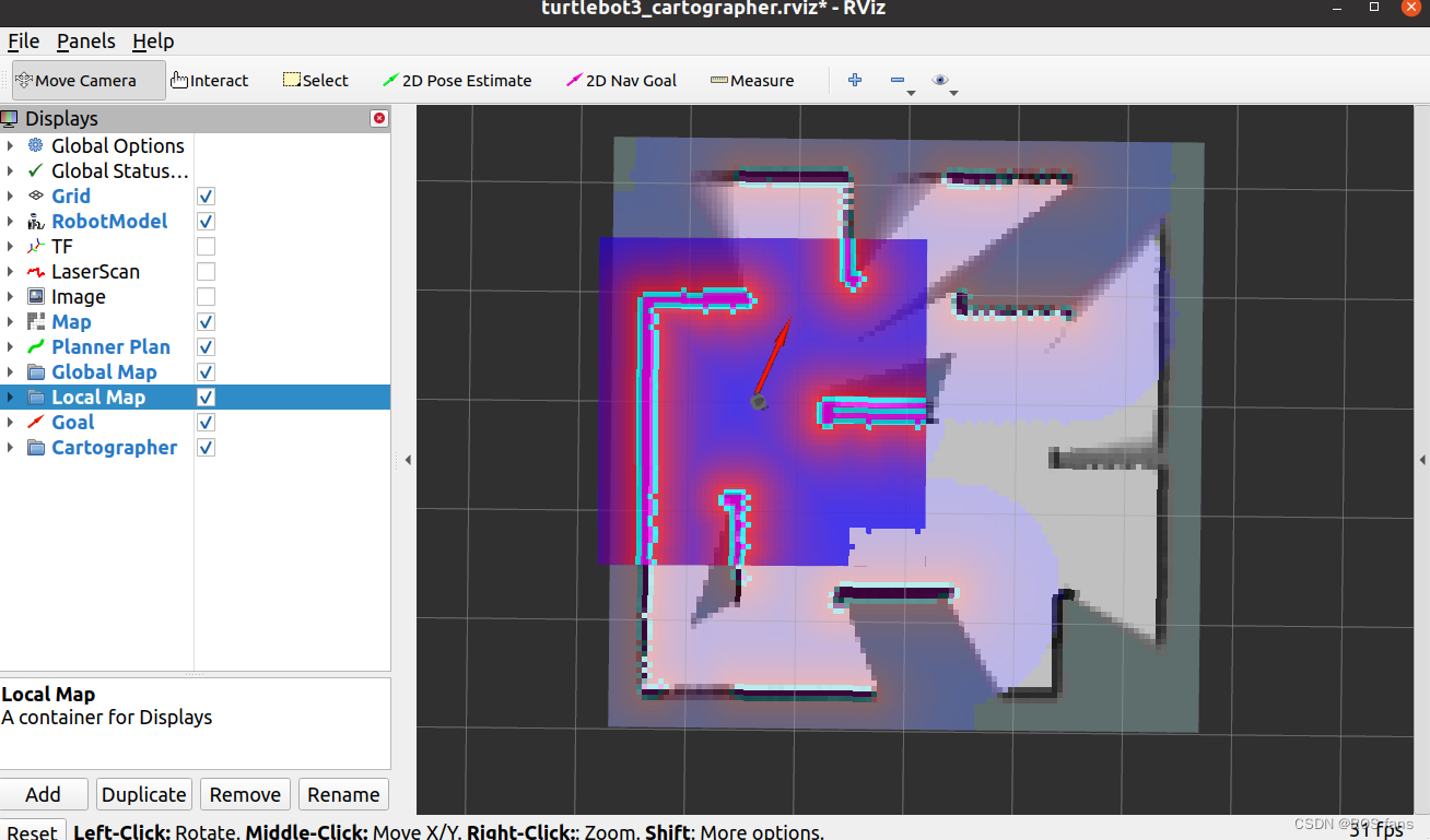 ubuntu20.04下turtlebot3与cartographer结合使用–建图与定位_cartographer如何接受turtlebot3数据-CSDN博客