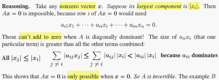 对角占优矩阵（Diagonally-dominant Matrix）-CSDN博客