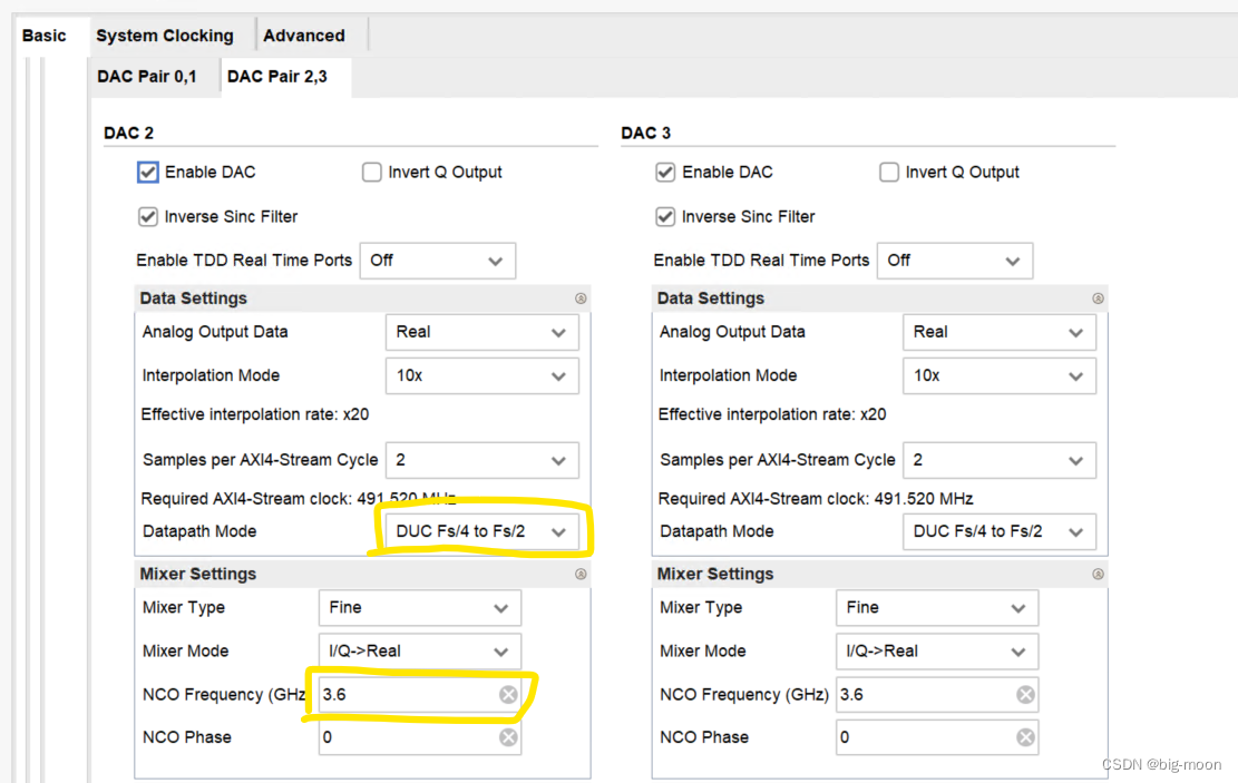 RF Data Converter IP 个人使用总结---System Clocking设置为10G时，Datapath Mode的设置 ...