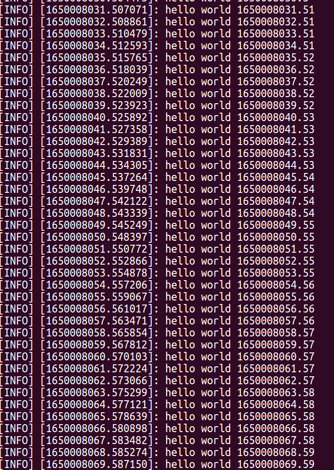 ROS学习—log功能的使用_rospy.loginfo-CSDN博客