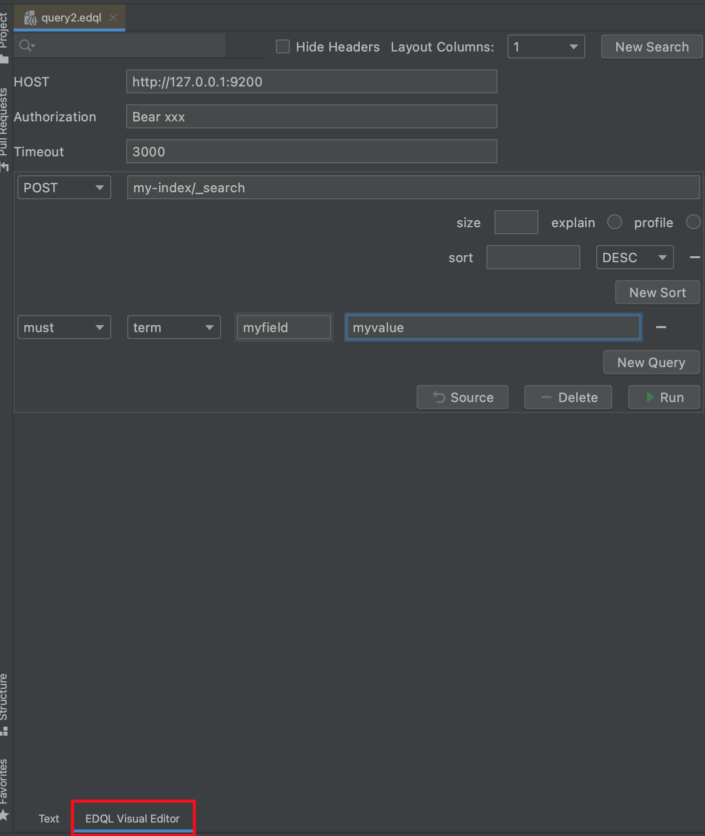 Elasticsearch 桌面端 GUI 查询工具: EDQL on Intellij-CSDN博客