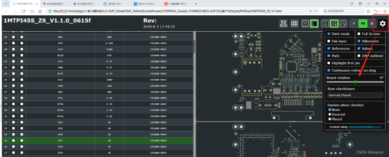 Altium Designer(AD)生成智能交互式BOM的方法_interactivehtmlbom-CSDN博客