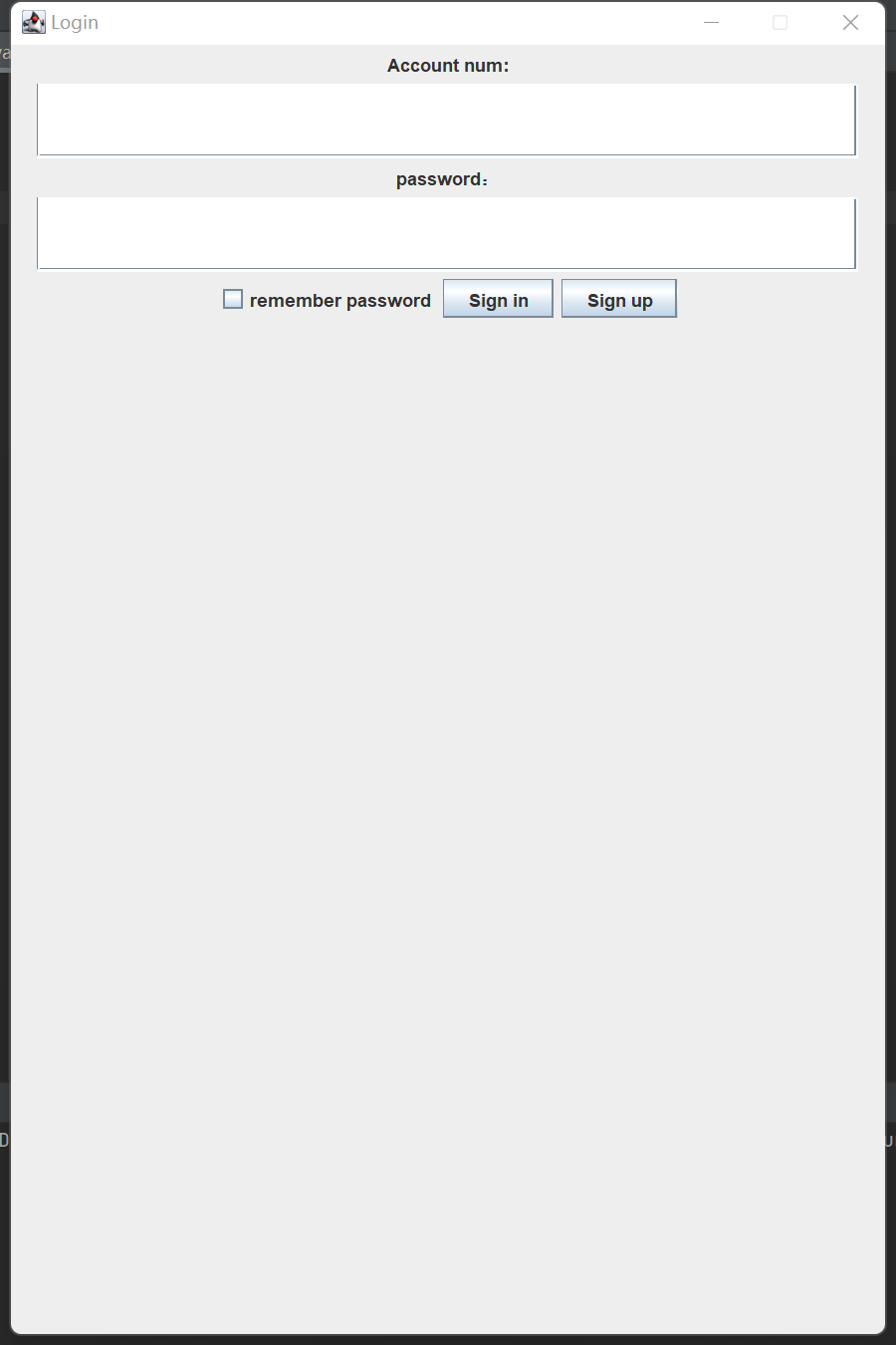 Java基础入门（awt&swing实现登录界面）_swing 登录_G_Y_Chen的博客-CSDN博客