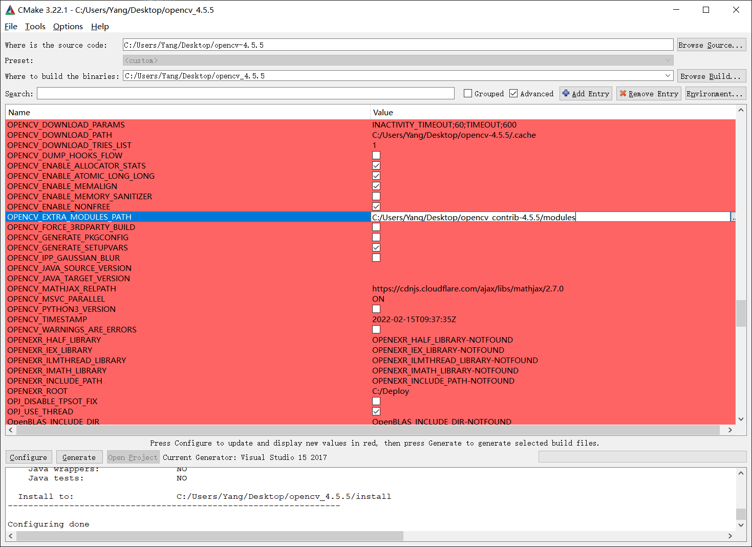 Opencv带nonfree模块编译 Opencv Enable Nonfree Csdn博客