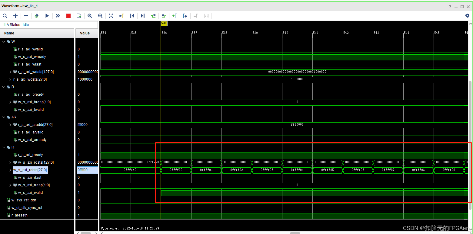 Ddr3 Axi4接口读写回环测试axi4接口之ddr读写扣脑壳的fpgaer的博客 Csdn博客