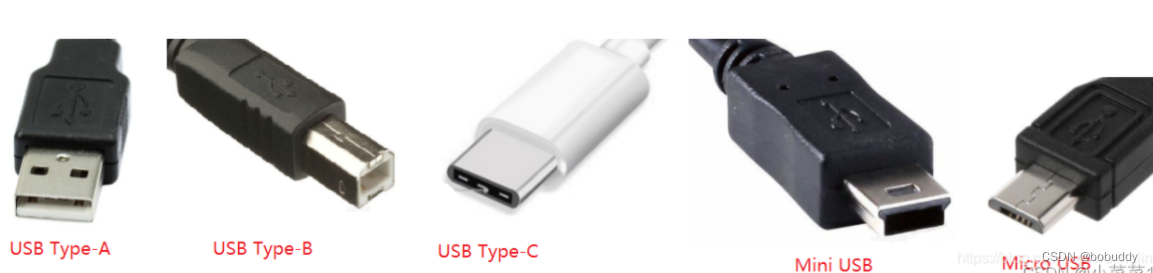 USB TYPE -A -B -C 接口