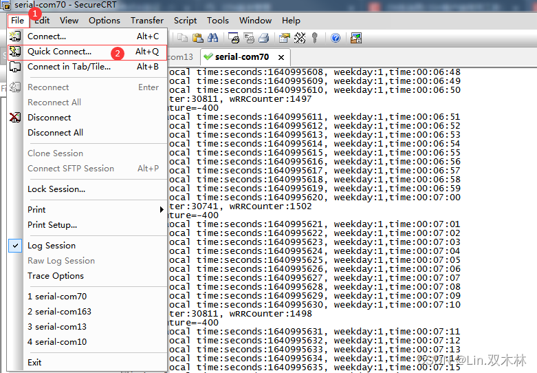 SecureCRT 新建并设置串口_securecrt串口连接设置-CSDN博客