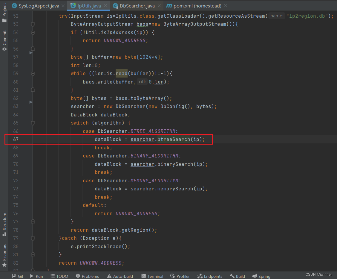 线上环境ip2region解析ip归属地不对以及searcher.btreeSearch报空指针的两个问题探究 ...