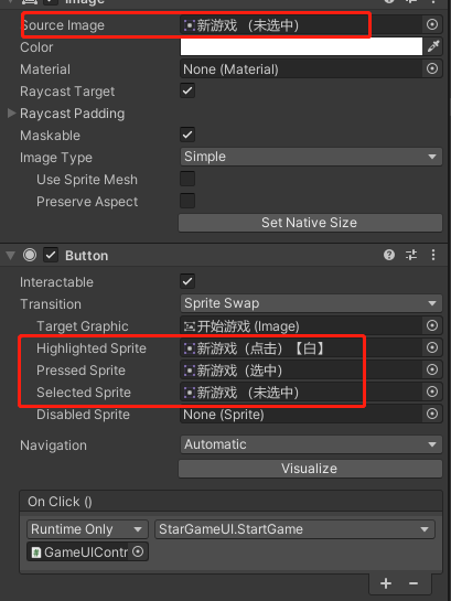 Unity按钮/button样式切换（非代码）_unity3d点击button切换图片-CSDN博客