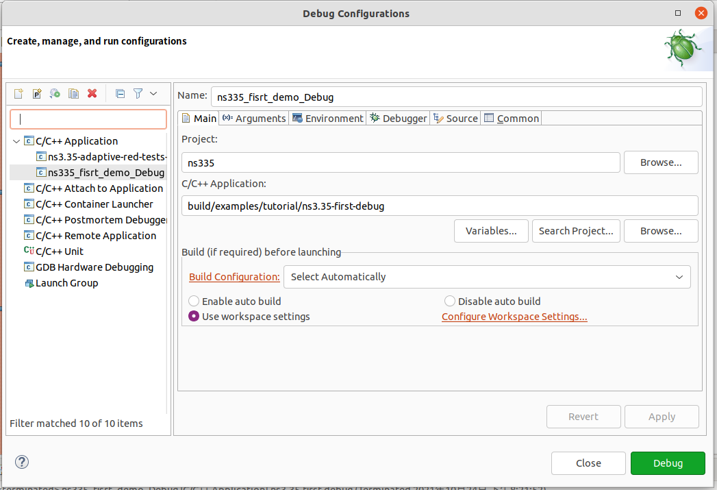 NS3入门——02ns3与eclipse的整合开发_ns3 eclipse-CSDN博客