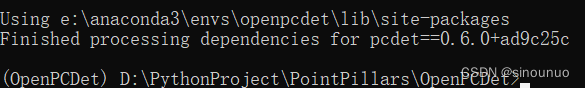 OpenPCDet复现pointpillars，win10-CSDN博客
