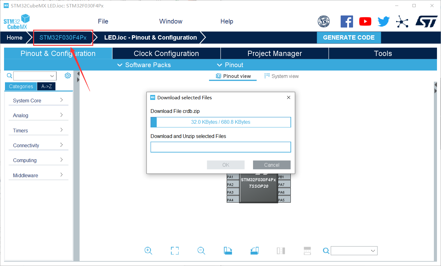 CLion2021 的详细安装并基于 CLion 实现 stm32F103 点亮 LED_clion 板载文件stm32 f103-CSDN博客