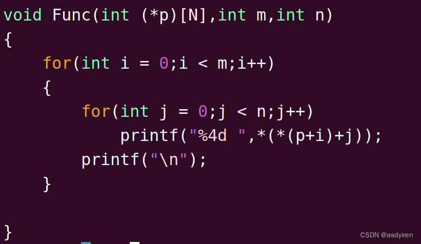 C语言中int (*P)[N]和int *P[N]的区别，以及和二维数组的联系_int (*pt)[n][n]-CSDN博客