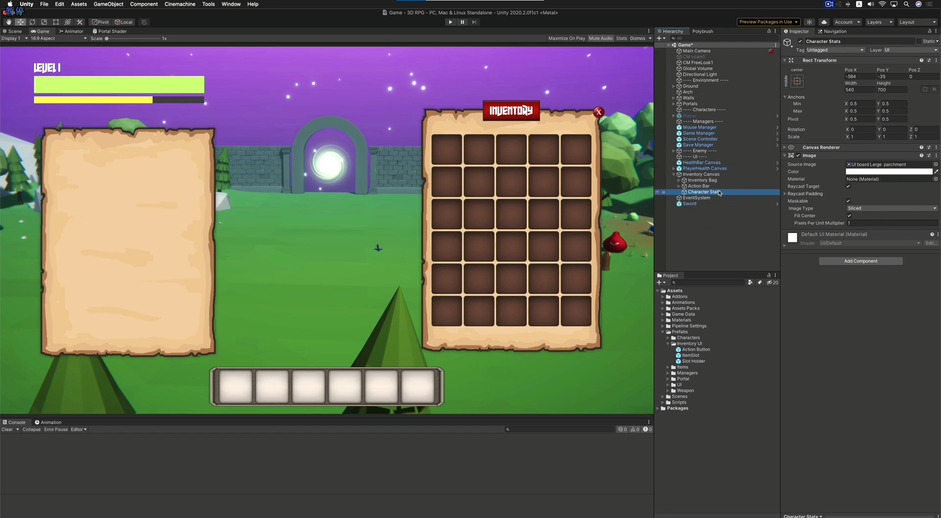 Unity 3d Rpg高级教程（九） Csdn博客 