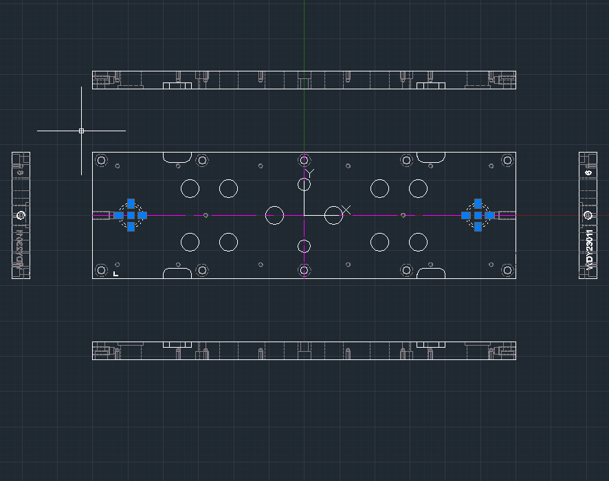模架CAD制图圆孔标注，分组，添加代码的方法-CSDN博客