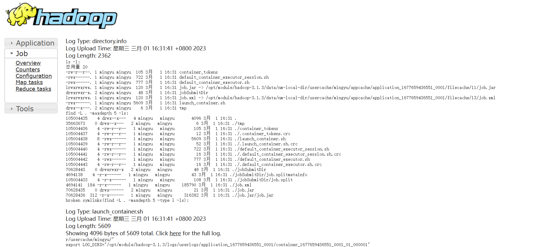 Hadoop3.1.3配置日志聚集_hadoop 3.1.3日志聚合-CSDN博客