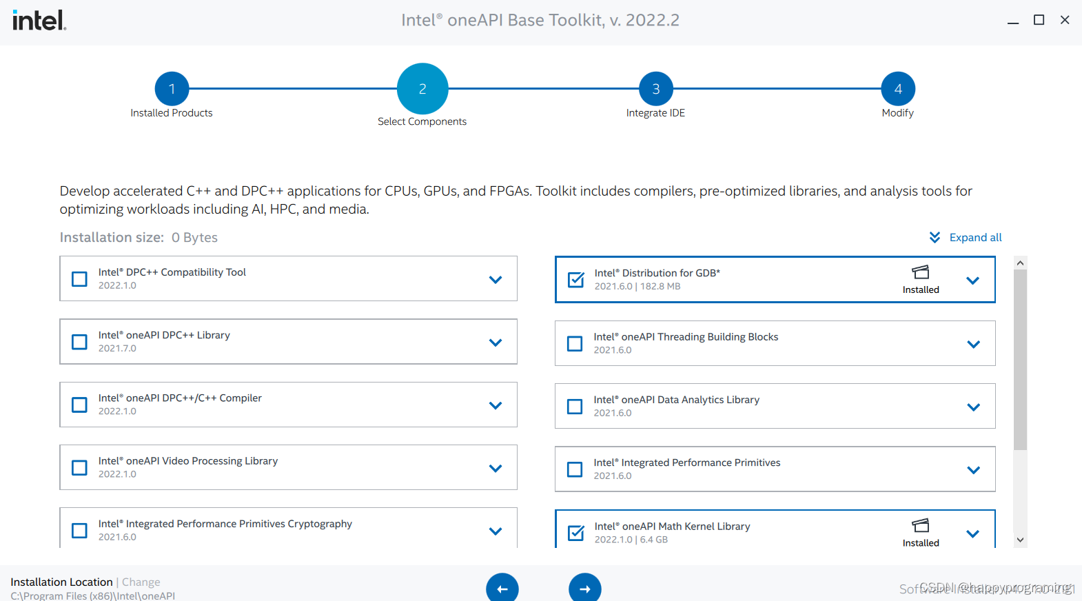 为VS2022安装oneAPI模块进行Fortran语言编译_vs2022安装fortran-CSDN博客