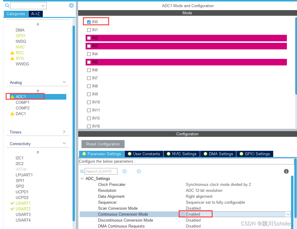 ADC采集电位器电压，生成PWM--STM32Cube配置RCC_adc电压采集控制pwm程序-CSDN博客