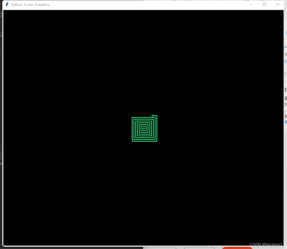 Python小程序之螺旋正方形,正三角形在python中用列表绘制螺旋三角形 Csdn博客