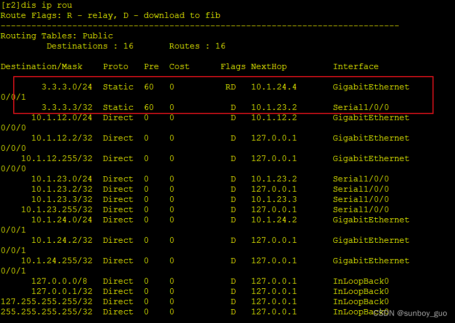 IP路由基础之静态路由_ip route-static-CSDN博客