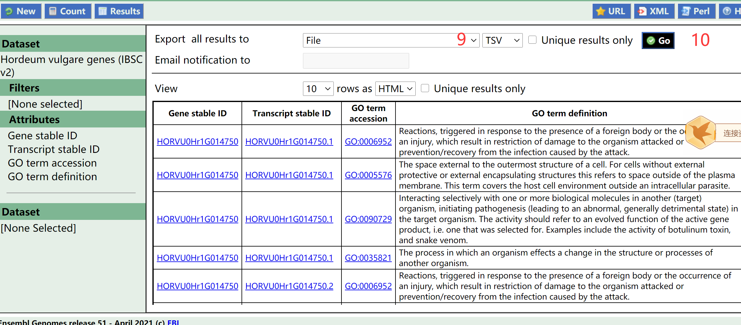 Ensemble-BioMart:得到基因注释信息（有参考基因组的物种）_ensemble - biomart-CSDN博客