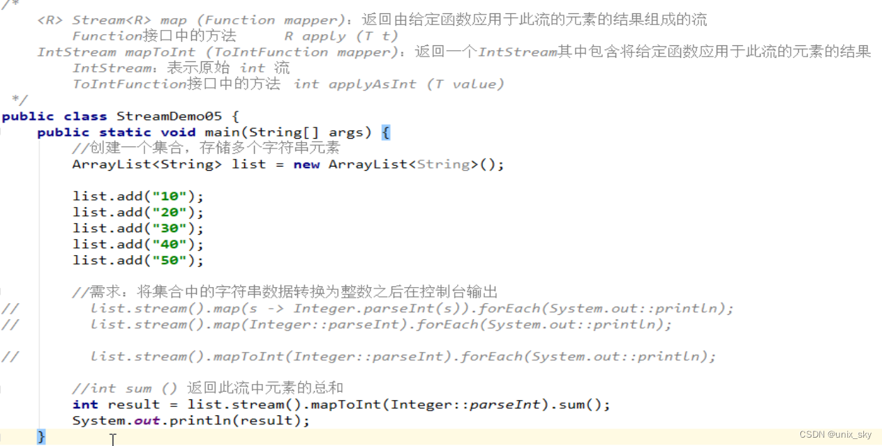 Stream流的常用方法-Lambder_lambder之stream流分类-CSDN博客