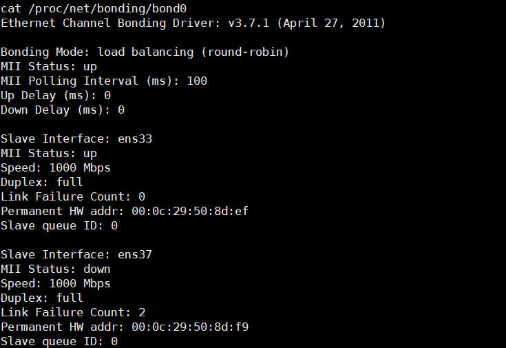 Linux学习之配置bond_服务器bond配置-CSDN博客
