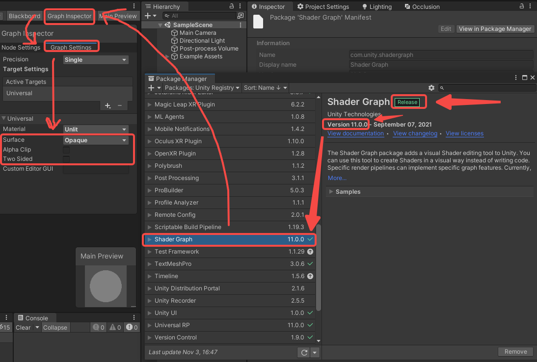 Unity ShaderGraph - 给低版本的 ShaderGraph 添加 Render State (Pass Setting) 的功能_unity shader graph创建新 ...