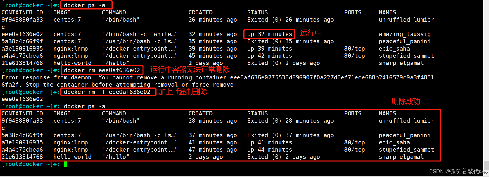docker镜像与容器的基本操作_docker execstart-CSDN博客