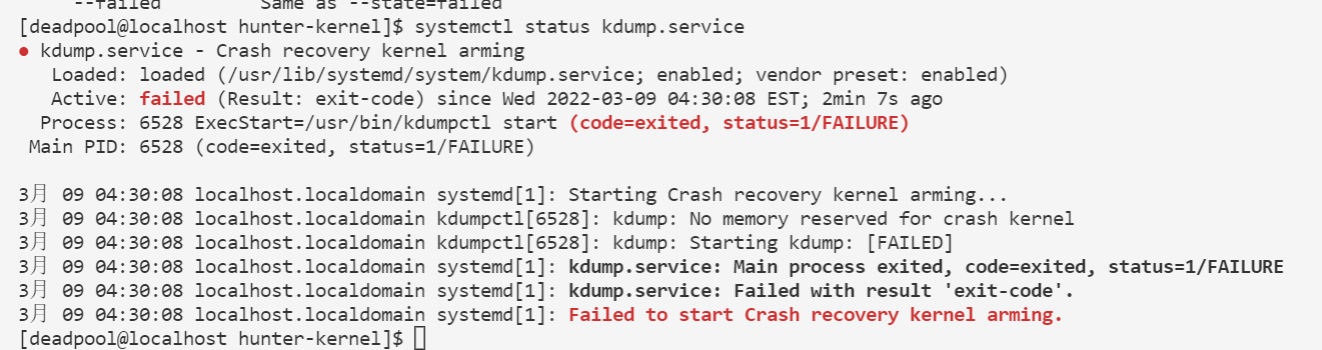 Linux服务器远程崩溃查看dmesg实践及踩坑_no memory reserved for crash kernel-CSDN博客