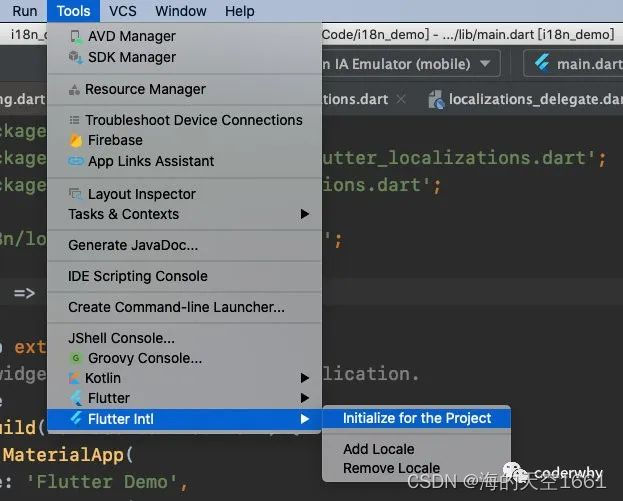 Flutter实现国际化flutter 国际化 Csdn博客