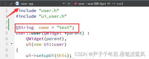 Qt 在一个cpp文件中想调用另一个cpp中的变量qt中调用另一个cpp中的变量 Csdn博客