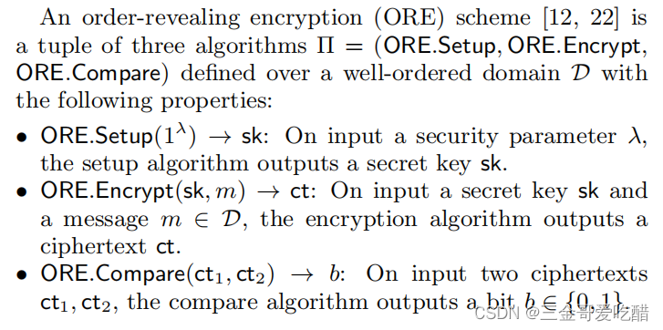 《Order-Revealing Encryption: New Constructions,Applications, and Lower Bounds》论文学习笔记_order ...