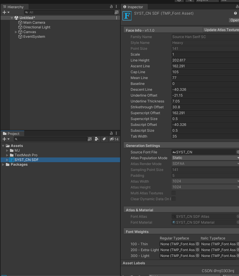 TextMeshPro_generate font atlas missing characters-CSDN博客