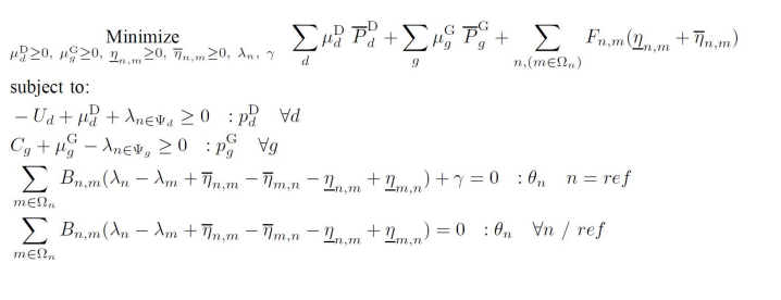 Lecture01：市场出清问题的优化建模_lecture01:市场出清问题的优化建模-CSDN博客