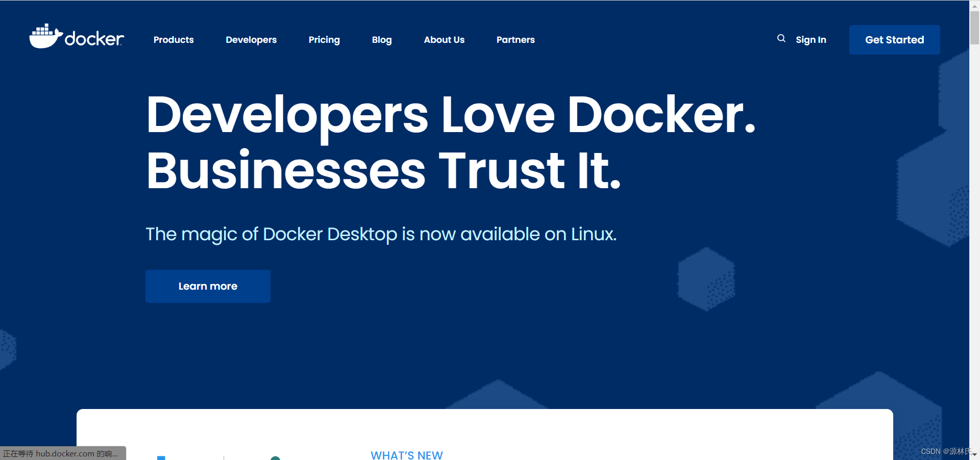 【Docker】Docker快速入门，常用网址与常用命令_docker 推荐网站-CSDN博客