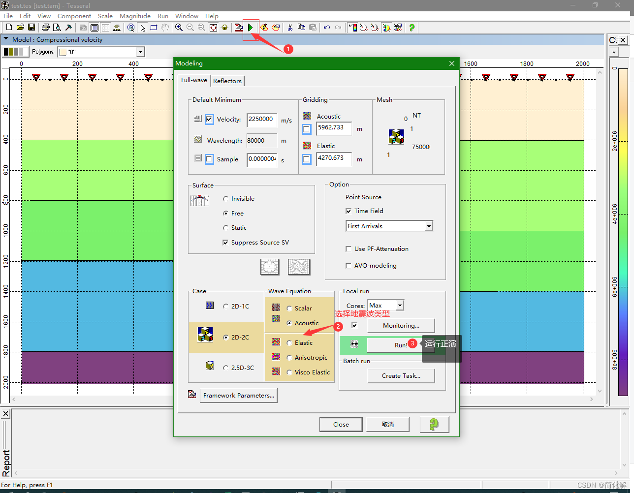 利用Tesseral建模进行地震正演、全波形反演以及逆时偏移_tesseral 2d坐标-CSDN博客