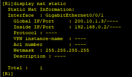 NAT的类型与配置（学习笔记）_静态nat-CSDN博客