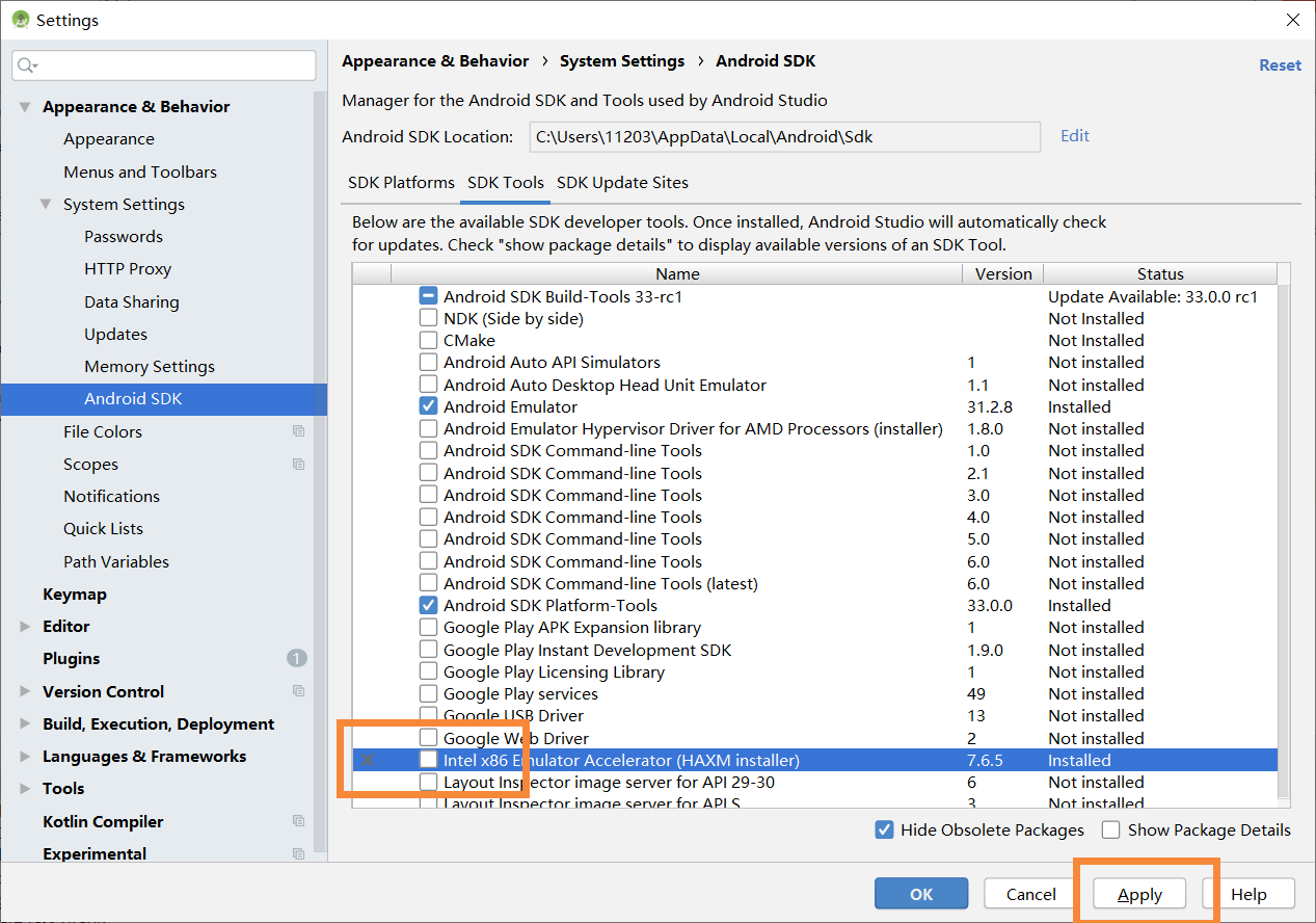 Intel HAXM is required to run this AVD解决方法_intel haxm is required to ...