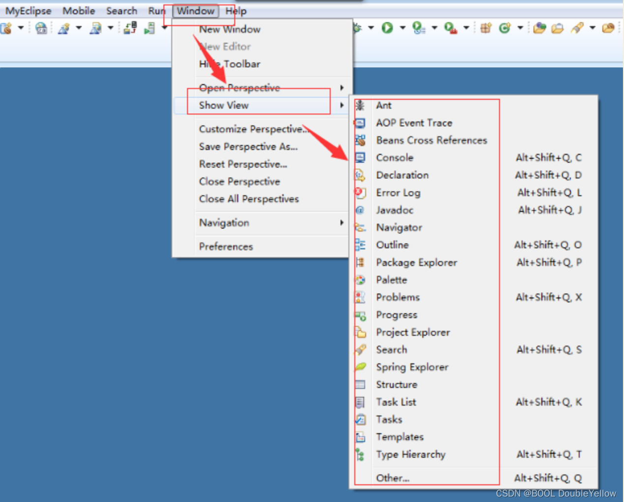 2、MyEclipse常用操作和常用快捷键_myeclipse快捷键设置撤销-CSDN博客