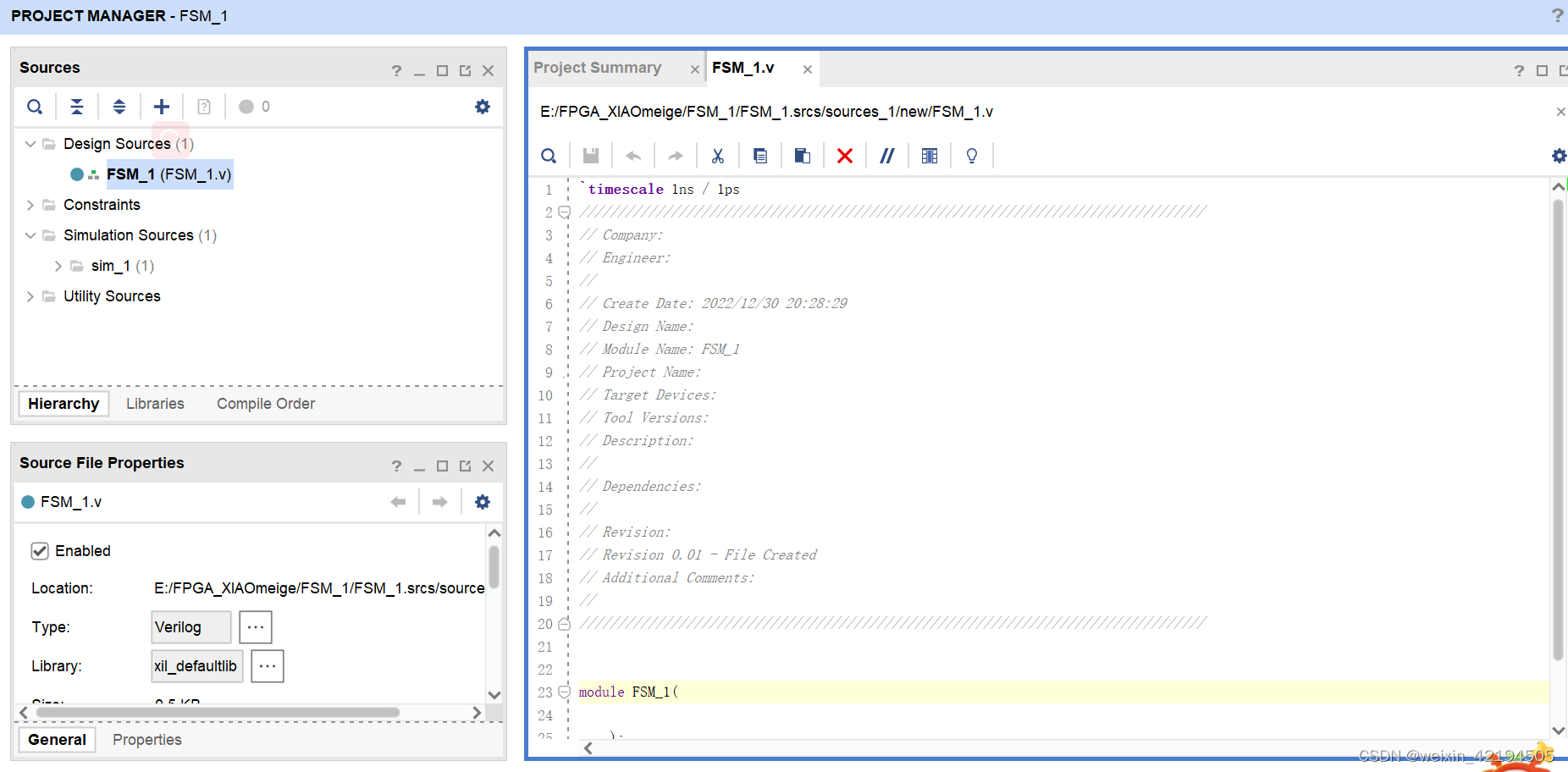 vivado使用_vivado utility sources 文件-CSDN博客