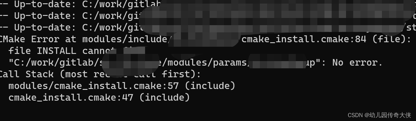 Vs 编译cmake生成项目 命令setlocal报错(error Msb3073)cmake Setlocal报错 Csdn博客