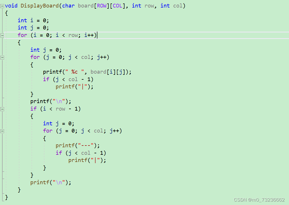 c语言井字棋代码的简单实现_井字棋游戏代码简单-CSDN博客