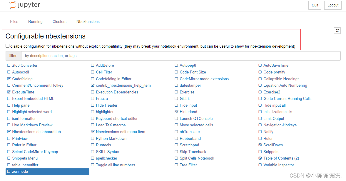 Jupyter Notebook安装Nbextensions：The current user does not write ...