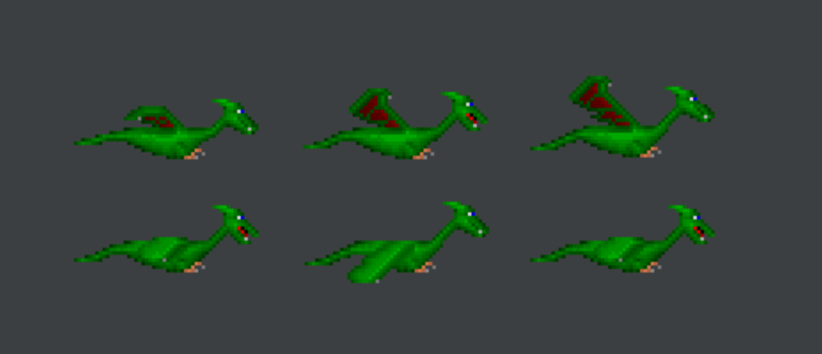 Pygame学习笔记6：使用Pygame精灵以及Escape the Dragon_pygame sprite精灵序列图-CSDN博客